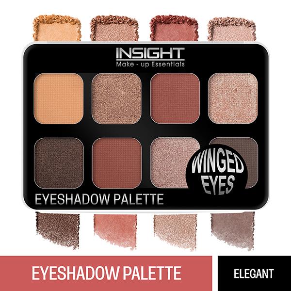 Buy Insight Cosmetics Winged Eyes Eyeshadow Palette - Elegant 19 gm ...