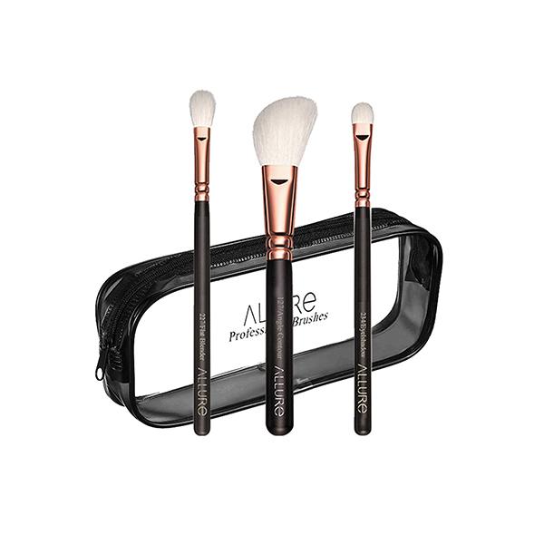 Buy Allure Essential Trio Brush Set With Travel Pouch 1's Online at ...
