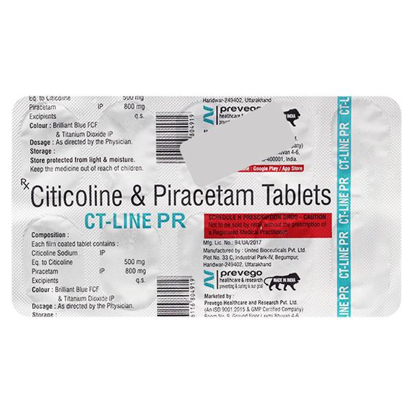 CT LINE PR Tablet 10's : Price, Uses, Side Effects | Netmeds
