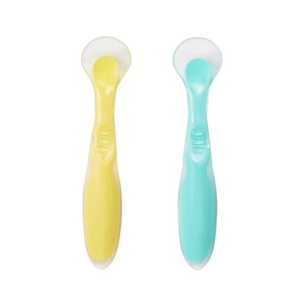 Buy Mothercare Soft Silicone Spoon (Pack of 2) - Multicolor 1's Online ...
