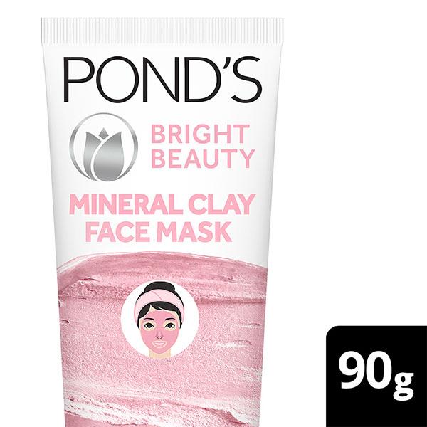 Buy Pond's Bright Beauty Mineral Clay Face Mask For Oil Free Instant ...