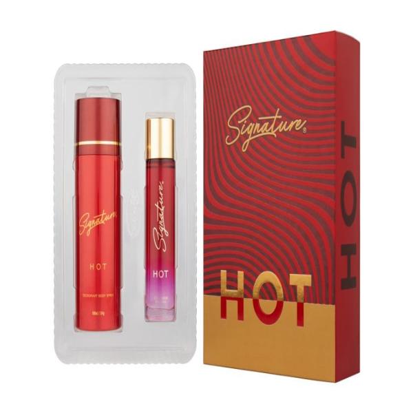 Buy Signature HOT Perfume Spray (Combo Pack 60 ml EDP+ 200 ml deo) 260 ...