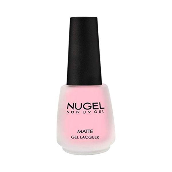 Buy Nugel PINK LACY MATTE M01 Non Uv Gel Matte Nail Enamel 13 ml Online ...