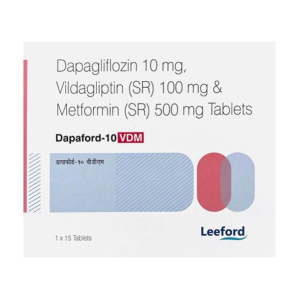 DAPAFORD 10 VDM Tablet 15's Price, Uses, Side effects, Substitutes ...