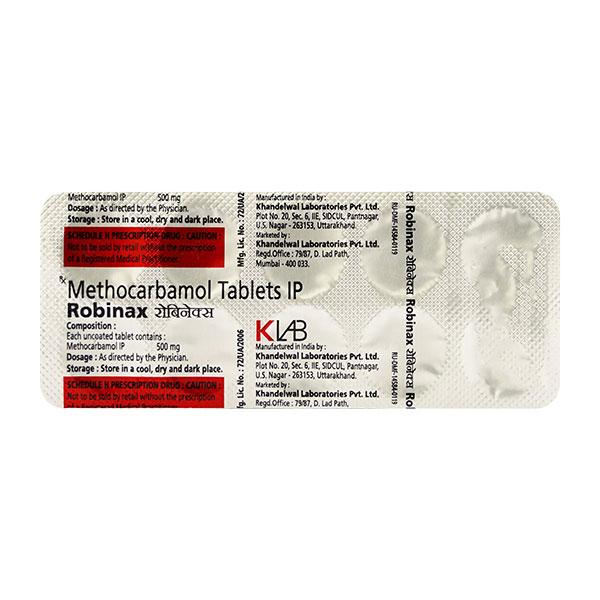 Robinax 500mg Tablet 10'S : Price, Uses, Side Effects | Netmeds