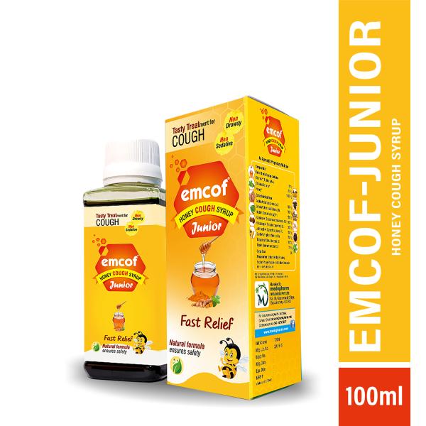 Emcof Junior Cough Syrup 100 ml Online at Discounted Price | Netmeds