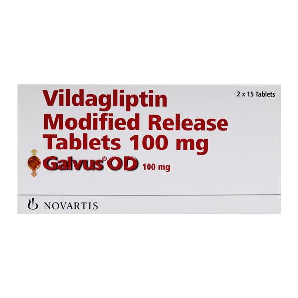 GALVUS OD 100 Tablet 15's : Price, Uses, Side Effects | Netmeds