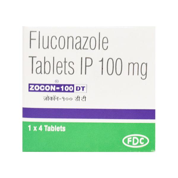 Zocon DT 100mg Tablet 4'S Price, Uses, Side effects, Substitutes | Netmeds