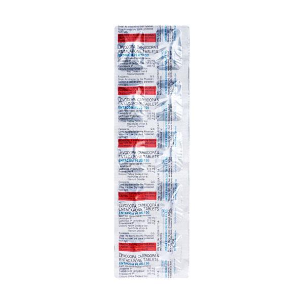 Entacom Plus 150mg Tablet 10'S Price, Uses, Side effects, Substitutes ...