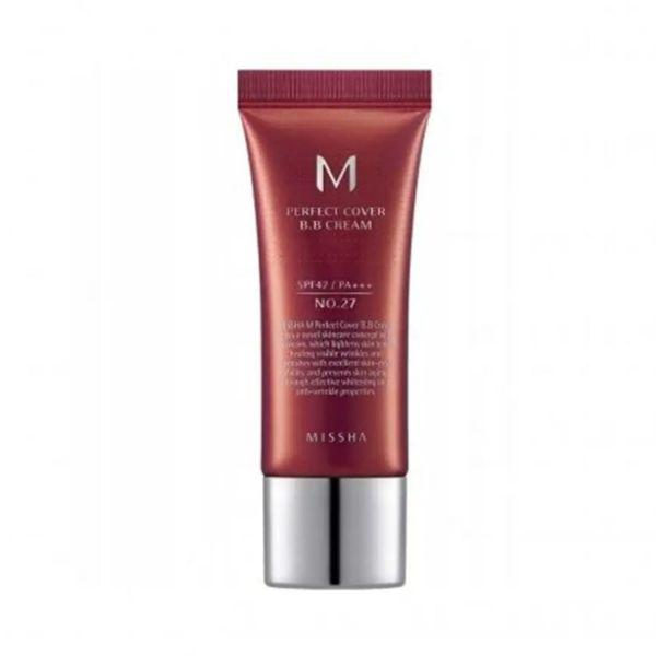 Buy MISSHA M PERFECT COVER BB CREAM SPF42 PA triple plus NO.27 20 ml ...
