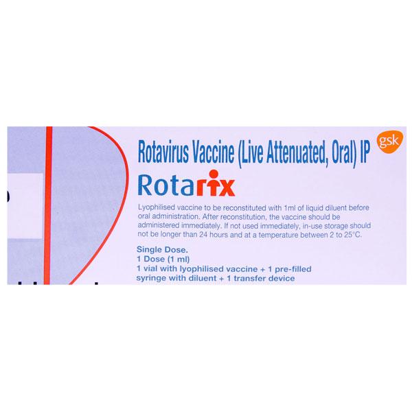 ROTARIX Oral Vaccine 1ml Price, Uses, Side effects, Substitutes | Netmeds