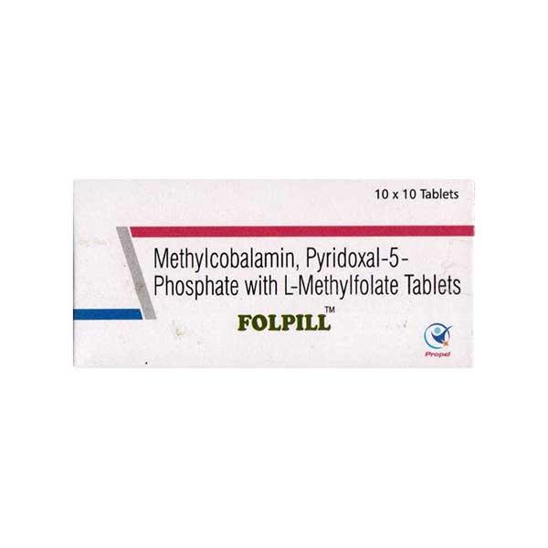 Buy FOLPILL Tablet 10's Online at Upto 25% OFF | Netmeds