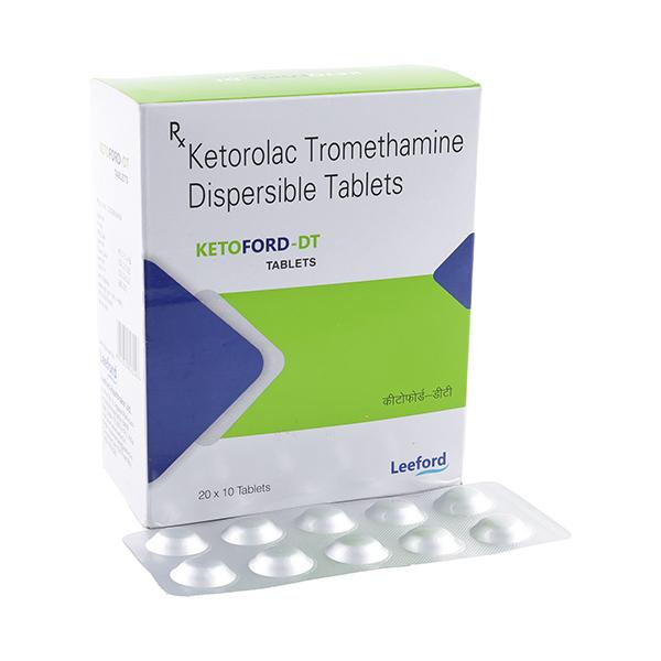 Ketoford DT 10mg Tablet 10'S - Price, Uses, Side Effects | Netmeds