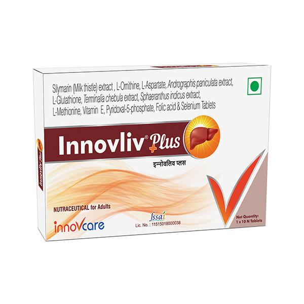 Buy INNOVLIV PLUS Tablet 10's Online | Netmeds