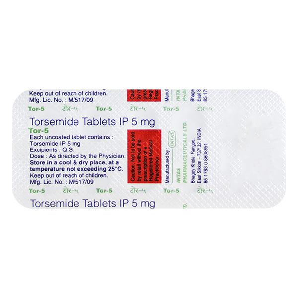 Buy TOR 5mg Tablet 10'S Online at Upto 25% OFF | Netmeds