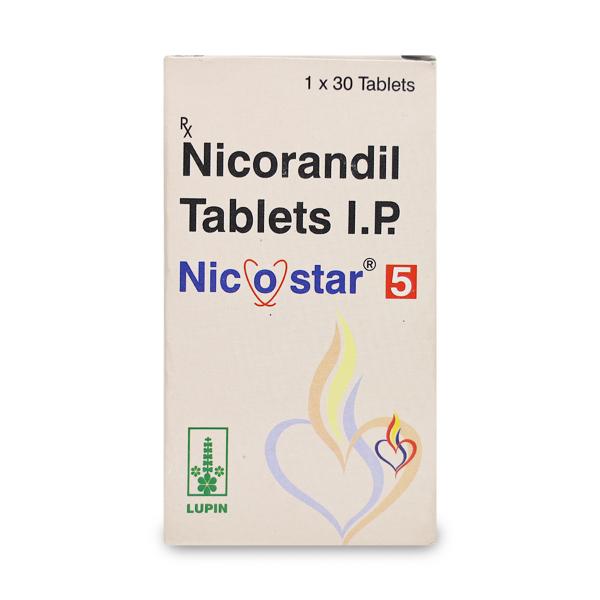 NICOSTAR 5mg Tablet 30's Price, Uses, Side effects, Substitutes | Netmeds