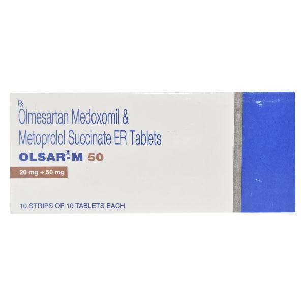 Olsar M 50 Tablet 10'S : Price, Uses, Side Effects | Netmeds