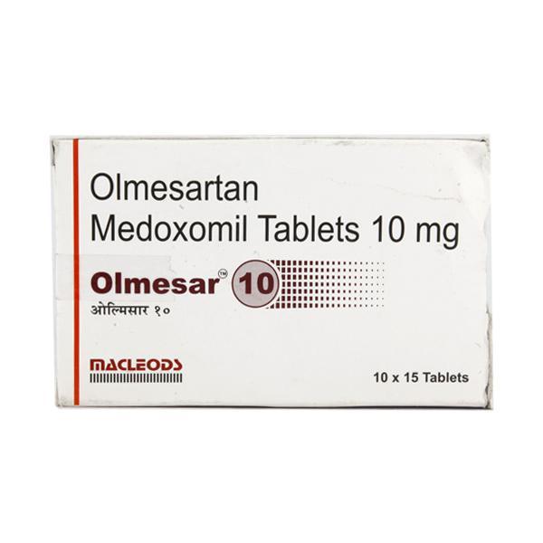 Olmesar 10mg Tablet 15'S : Price, Uses, Side Effects | Netmeds