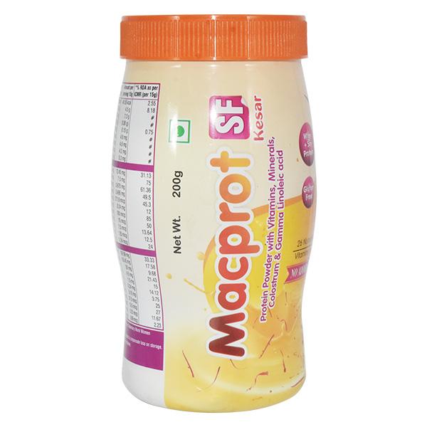 Buy MACPROT SF KESAR Powder 200gm Online at Upto 25% OFF | Netmeds