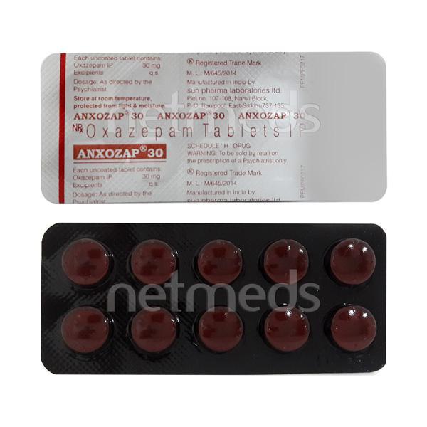 Anxozap 30mg Tablet 10'S - Price, Uses, Side Effects, and Substitutes ...