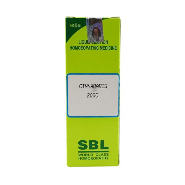SBL Cinnabaris 200C Liquid 30 ml Online at Best Price - Dilutions