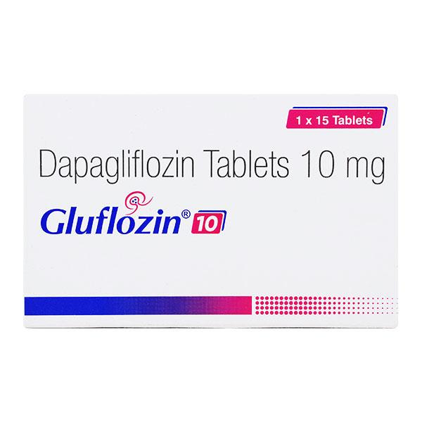 GLUFLOZIN 10 Tablet 15's : Price, Uses, Side Effects | Netmeds