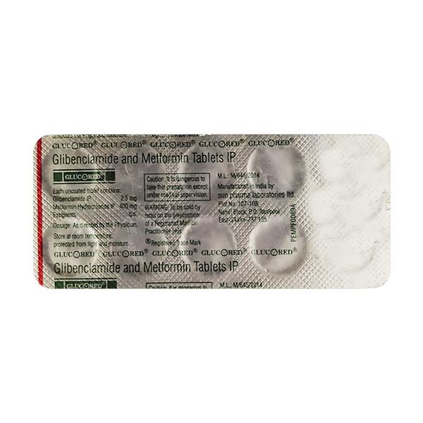 Glucored Tablet 10'S : Price, Uses, Side Effects | Netmeds