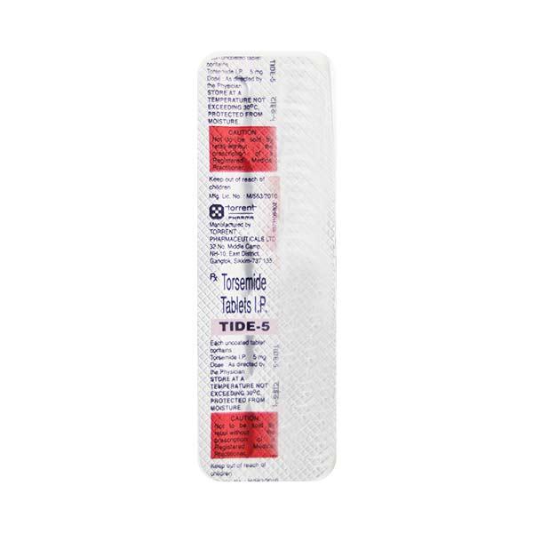 Tide 5mg Tablet 10'S : Uses, Side Effects, Price | Netmeds