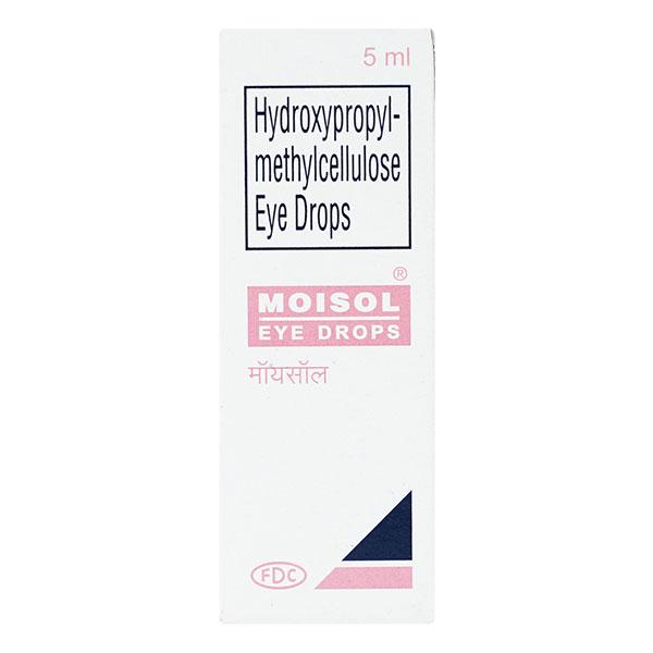 Moisol Eye Drops 5ml : Price, Uses, Side Effects | Netmeds