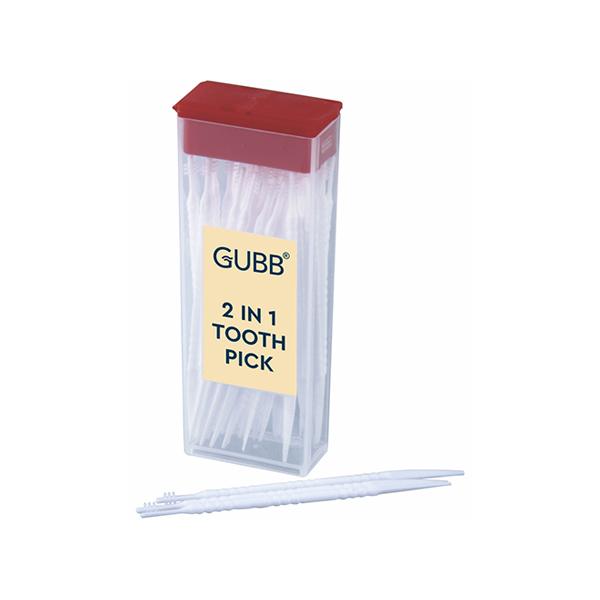 Buy Gubb 2 In 1 Tooth Pick 50S 49 gm Online at Discounted Price | Netmeds