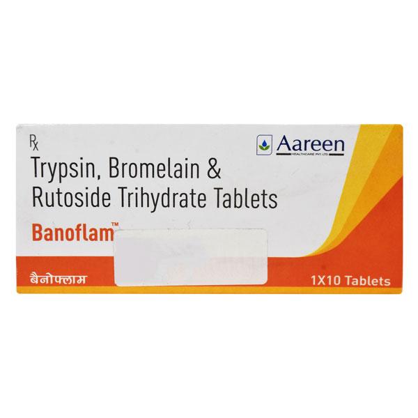 Buy BANOFLAM Tablet 10's Online at Upto 25% OFF | Netmeds