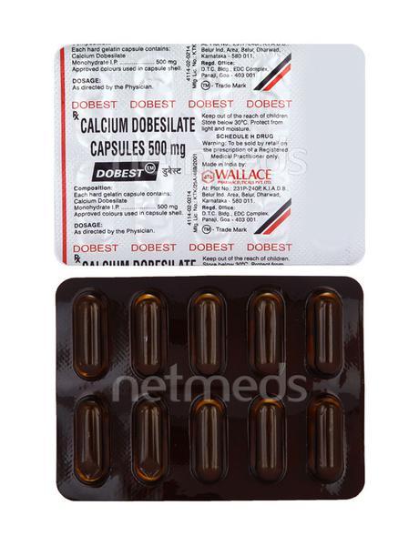 Dobest Capsule 10'S Price, Uses, Side effects, Substitutes | Netmeds