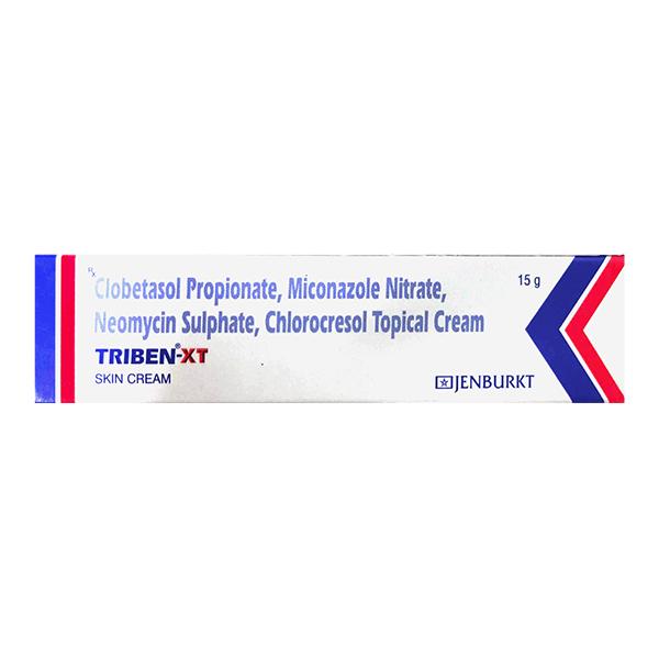 TRIBEN XT SKIN Cream 15g Price, Uses, Side effects, Substitutes | Netmeds