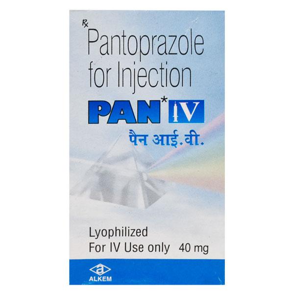 PAN IV 40mg Injection 1's - Price, Uses, Side Effects | Netmeds