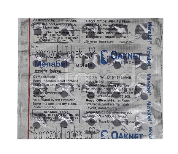 Menabol Tablet 20'S : Uses, Side Effects, Price | Netmeds