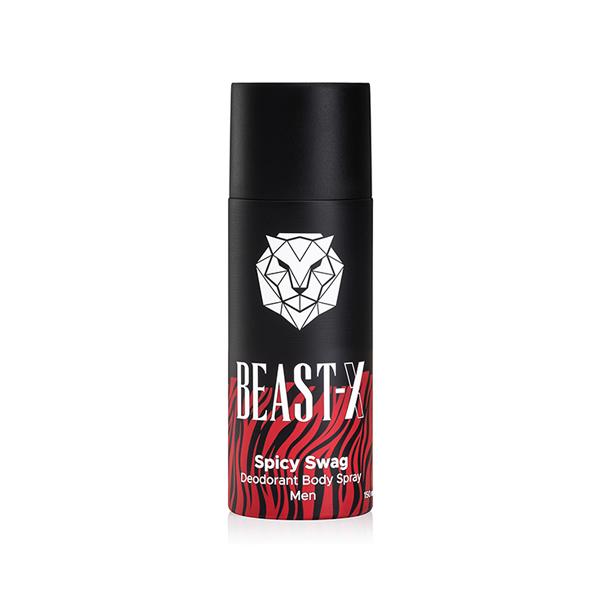 Buy Puresense Beast X Deodorant Body Spray Spicy Swag for Men 150 ml ...