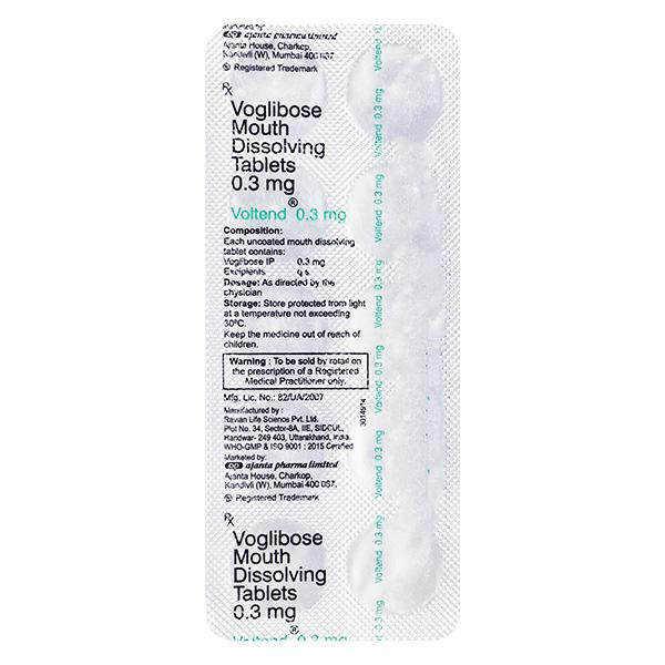 VOLTEND 0.3mg Tablet 10's : Price, Uses, Side Effects | Netmeds