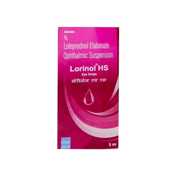 Buy LORINOL HS Eye Drops 5ml Online at Upto 25% OFF | Netmeds