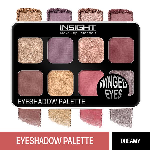 Buy Insight Cosmetics Winged Eyes Eyeshadow Palette - Dreamy 19 gm ...