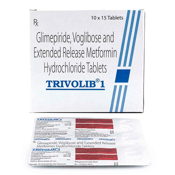 TRIVOLIB 1 Tablet 15's Price, Uses, Side effects, Substitutes | Netmeds