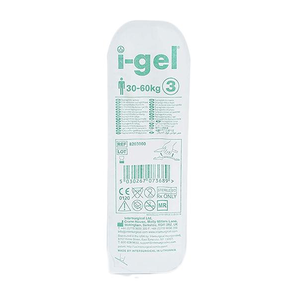 Intersurgical I - Gel Supraglottic Airway (30 - 60 Kg) (Size 3) 1's ...