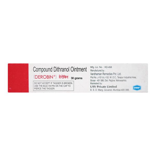 Derobin Ointment 30gm Price, Uses, Side effects, Substitutes | Netmeds