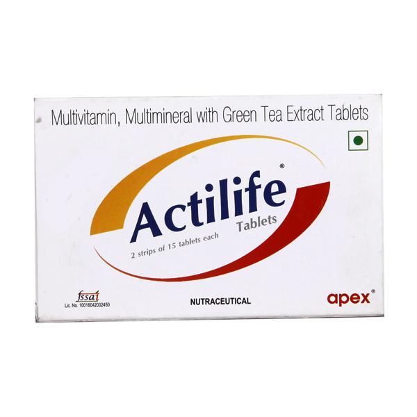Actilife Tablet 15'S Price, Uses, Side effects, Substitutes | Netmeds
