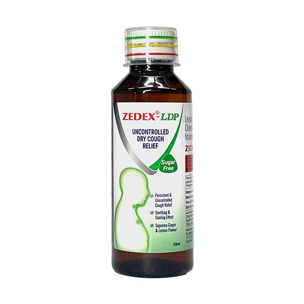 Buy ZEDEX LDP SUGAR FREE Syrup 120ml Online | Netmeds