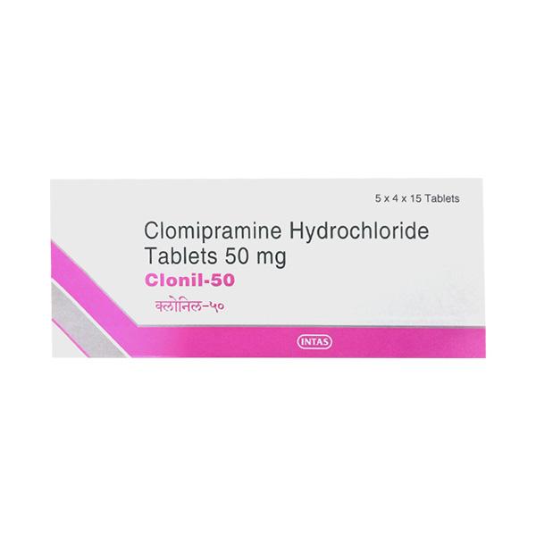 CLONIL 50 Tablet 15's : Price, Uses, Side Effects | Netmeds