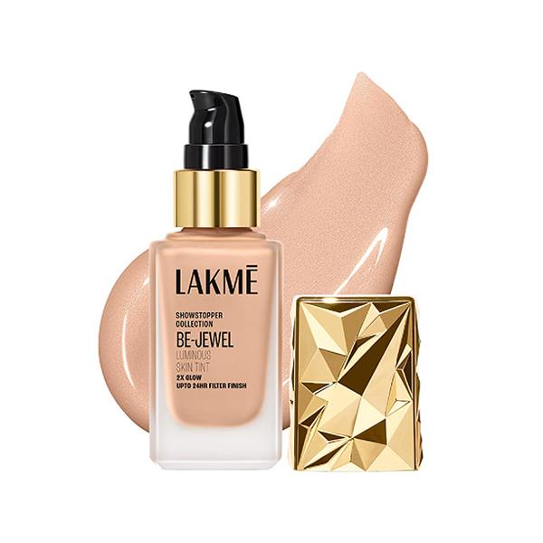 Lakme Be-Jewel Luminous Skin Tint Up To 2X Luminous Glow Warm Sand 25 ml