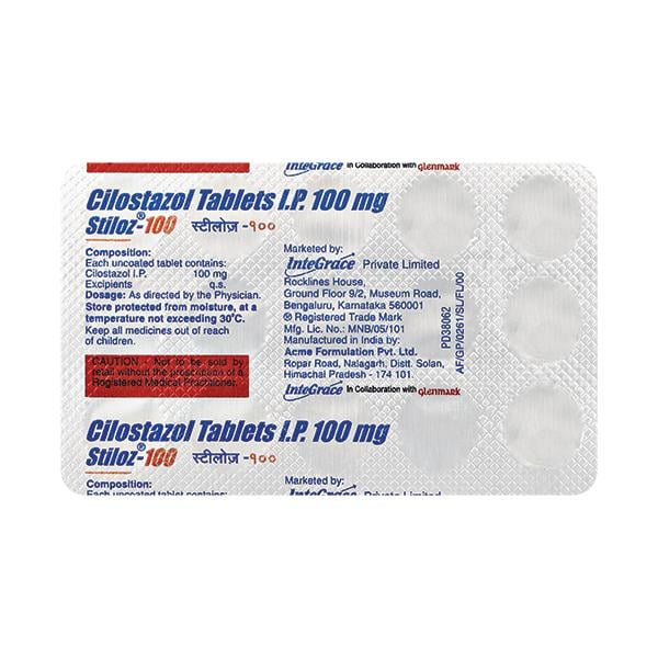 Buy Stiloz 100mg Tablet 15'S Online at Upto 25% OFF | Netmeds