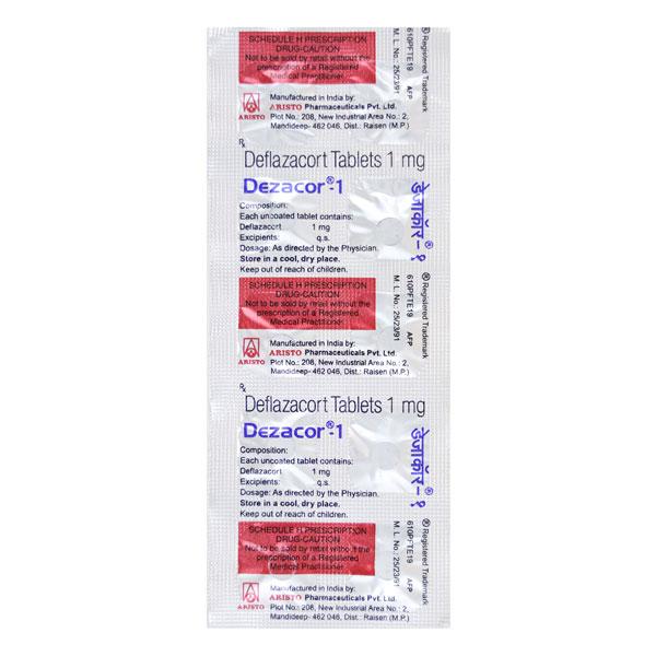 Buy Dezacor Tablet 10'S Online at Upto 25% OFF | Netmeds