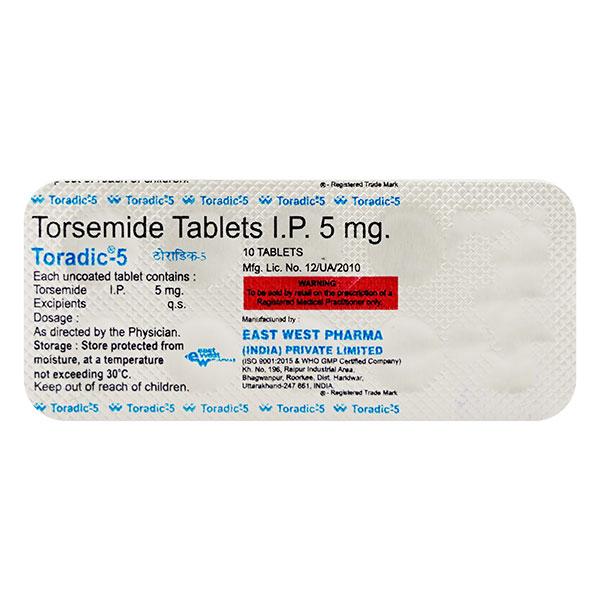 Buy Toradic 5mg Tablet 10'S Online at Upto 25% OFF | Netmeds