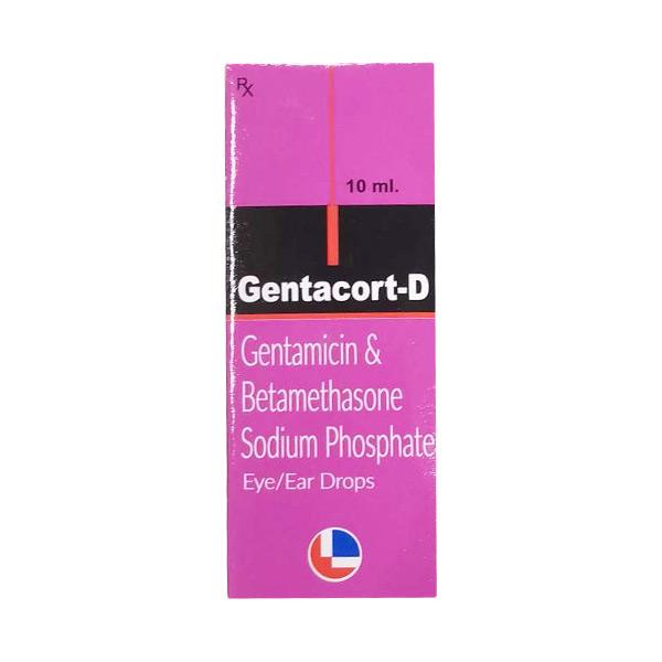 Buy GENTACORT D Eye/Ear Drops 10ml Online at Upto 25% OFF | Netmeds